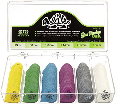 Amazon.com: Dunlop Pick Cabinet Tortex Sharp (4121) : Musical Instruments