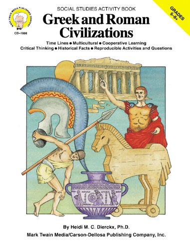 Amazon.com: Greek and Roman Civilizations, Grades 5 - 8: 9781580370639 ...