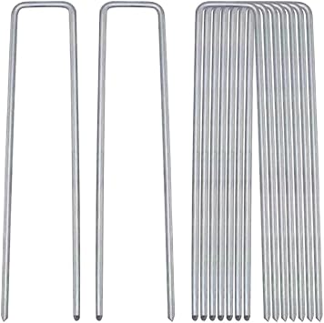 Amazon.com : Keoferlo 8 Gauge Ground Staples 8 Inch Landscape Staples ...