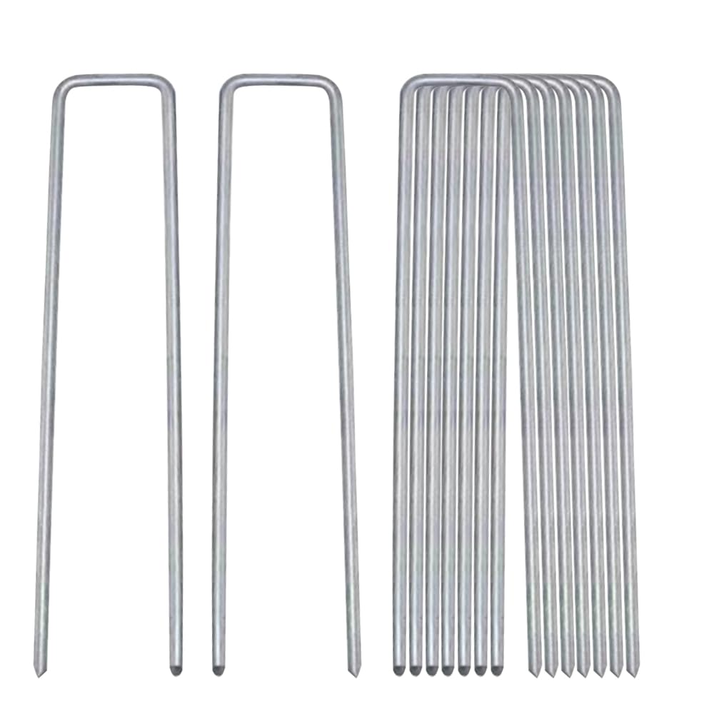 Amazon.com : Keoferlo 8 Gauge Ground Staples 8 Inch Landscape Staples ...