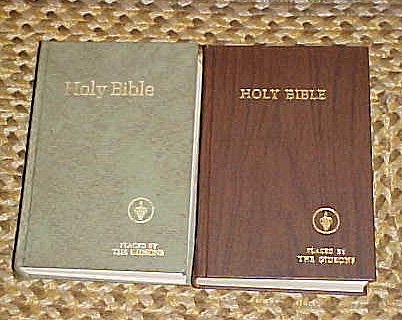 Holy Bible Placed By The Gideons Containing the Old and New Testaments ...