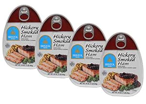 Amazon.com: Bristol Hickory Smoked Cooked, Canned Ham - 16oz (Pack of 4 ...