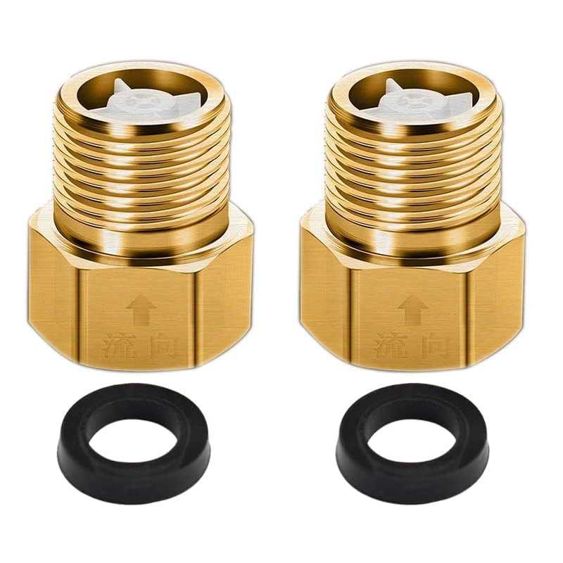 Class C RVs & Campers Brass Water Backflow Preventer Check Valve – 1/2 ...