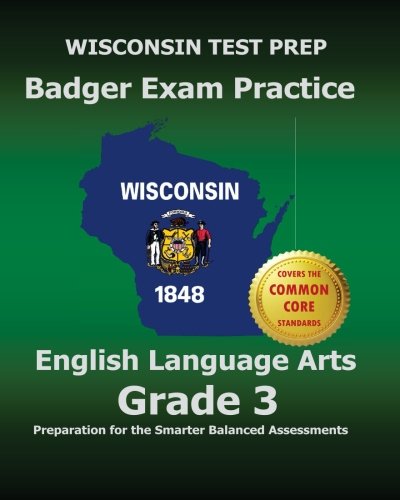 Buy Wisconsin Test Prep Badger Exam Practice English Language Arts ...