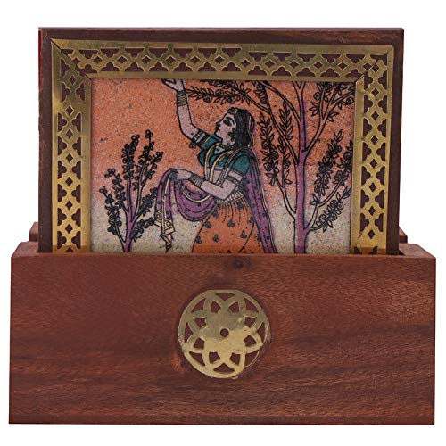 PS Creation Present- Sheesham Wood with Gem Stone Dust Hand Made ...