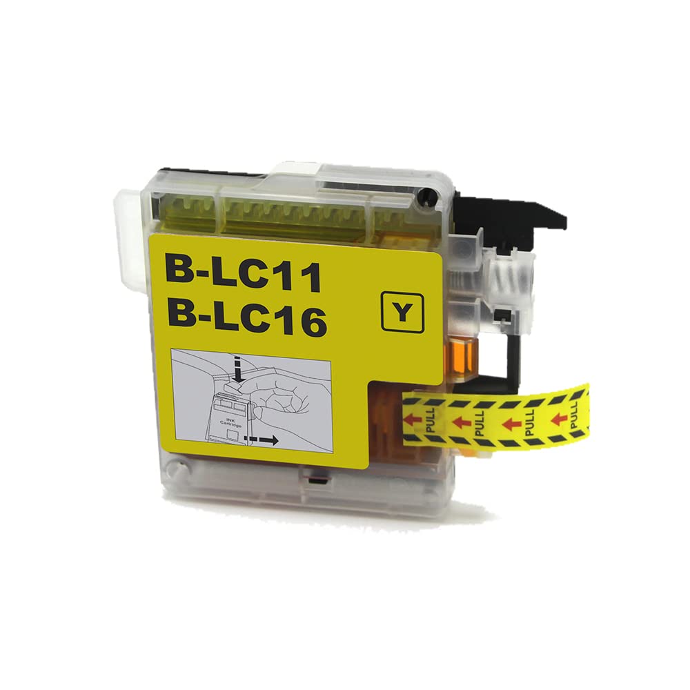 Amazon.co.jp: 【pomme】 LC11/16Y イエロー 染料 単品 ブラザー対応 互換インク 残量表示機能付 ISO14001 ...