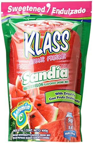 Amazon.com : Klass Listo Agua Fresca Pina Colada Drink Mix, Pack of 1 ...