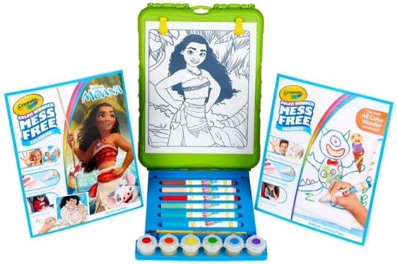 Amazon.com: Crayola Color Wonder Moana Travel Easel : Toys & Games