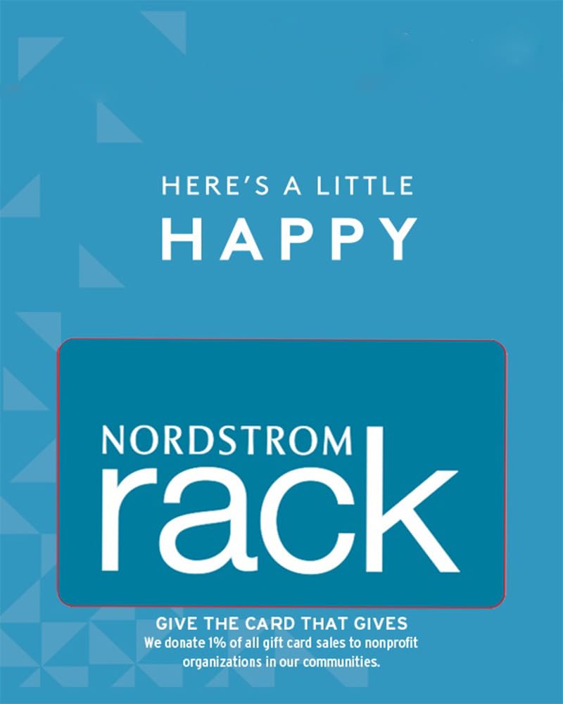 Amazon.com: Nordstrom Rack Gift Card : Gift Cards