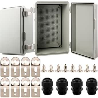 Relaxweex 2 Sets Outdoor Electrical Box 11"x7.5"x5.5" Ip67 Waterproof ...