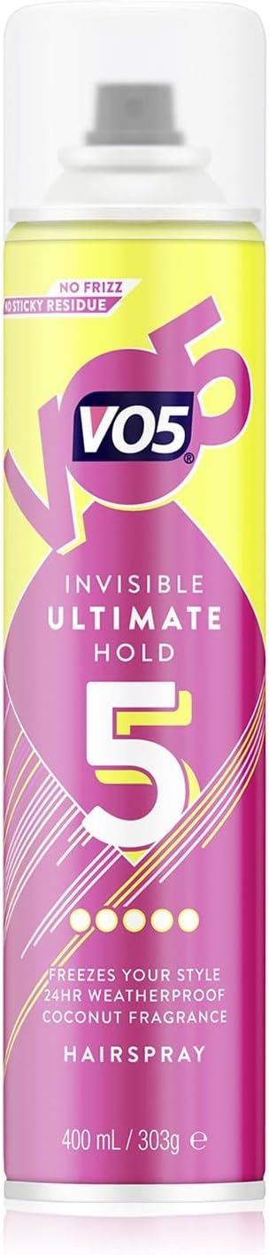 VO5 Ultimate Hold Hair Spray, 400ml : Amazon.co.uk: Beauty