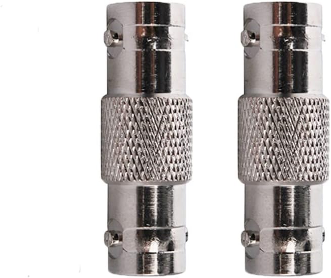 Amazon.com: supmory BNC Female to BNC Female Adapter Connector 75ohm 2 Pack : Electronics