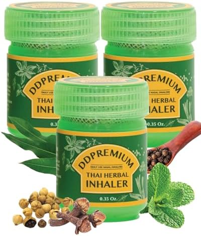 Amazon.com: SABUNNGA Yadom Portable Thai Menthol Inhaler – Breathe Easy ...