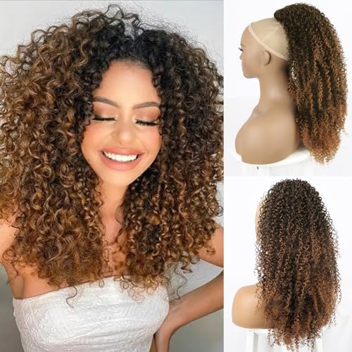 Amazon.com: 26inch Drawstring Ponytail Extension, Long Multi Layered ...