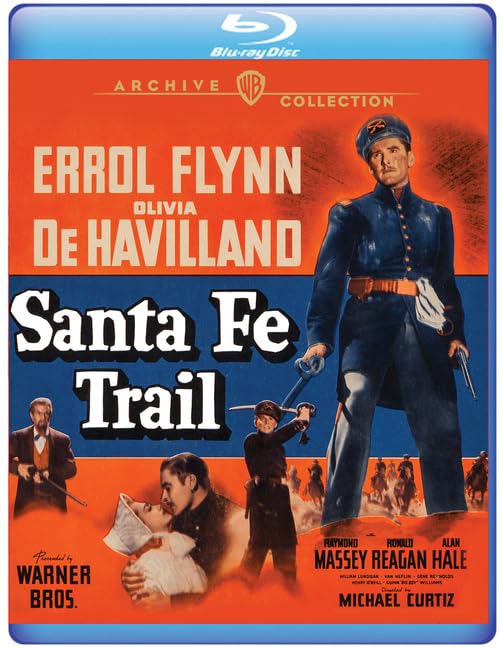Amazon.com: Santa Fe Trail : Curtiz, Michael, Flynn, Errol, Havilland ...