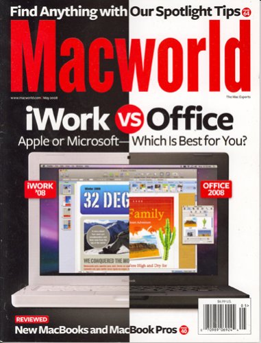 Mac World, May 2008 Issue: Editors of MAC WORLD Magazine: Amazon.com: Books