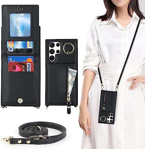 Amazon.com: DEYHU for Samsung Galaxy Note 20 Ultra Case with Card Holder for Women,for Galaxy ...