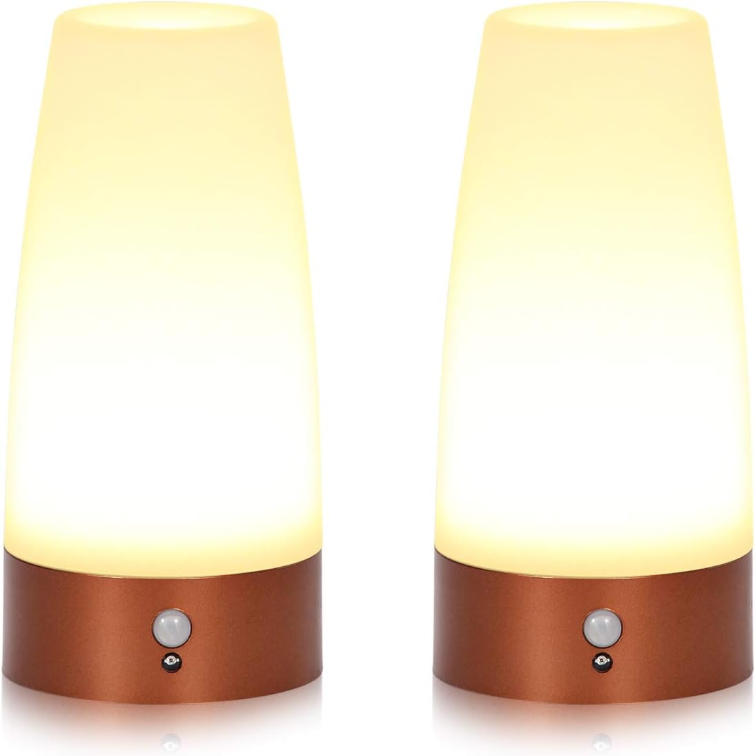 Amazon.com: Portable PIR Motion Sensor Retro LED Night Light, Wireless ...