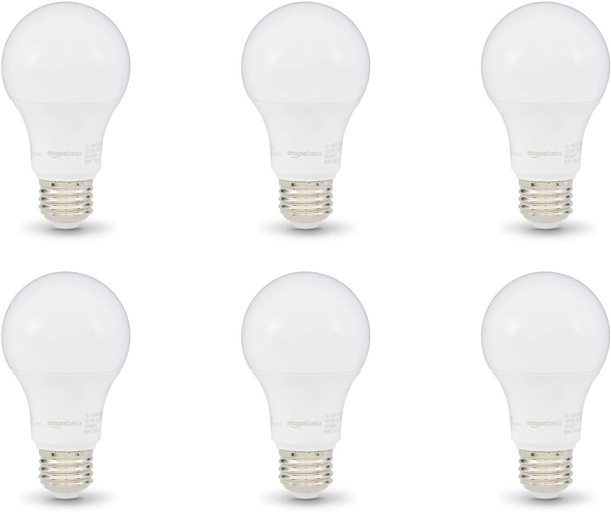 GE Refresh 4-Pack 60 W Equivalent Dimmable 5000k Daylight A19 LED Light ...