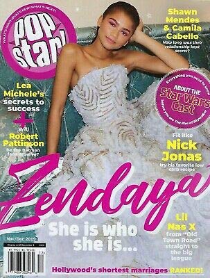 Popstar! Magazine (November/December, 2019) Zendaya Cover: Popstar ...