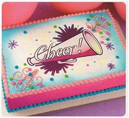 Cheer! ~ Edible Image Cake Topper : Amazon.ca: Grocery & Gourmet Food