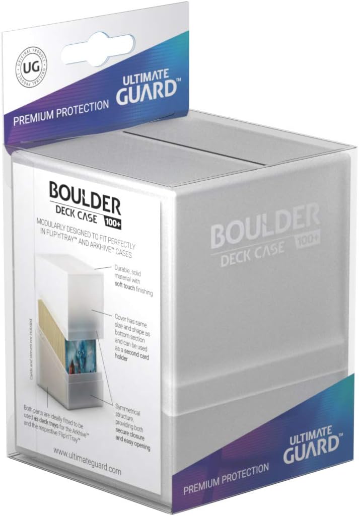 Ultimate Guard Boulder 100+ Deck Case Frosted