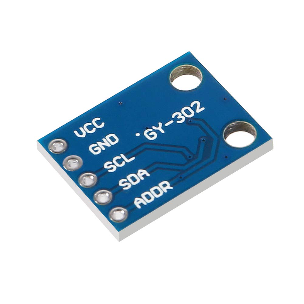 Snapklik.com : 6pcs GY-302 BH1750 BH1750FVI Light Intensity Illumination Module For Arduino