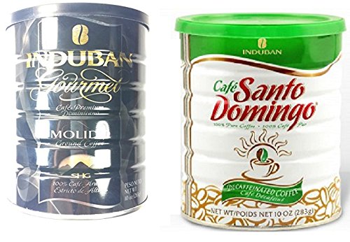 Amazon.com : Decaffeinated Coffee Santo Domingo 2 Vacuum 10 oz plus ...