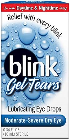 Amazon.com: Blink GelTears Eye Drops for Dry Eyes, Gel Lubricating Eye ...
