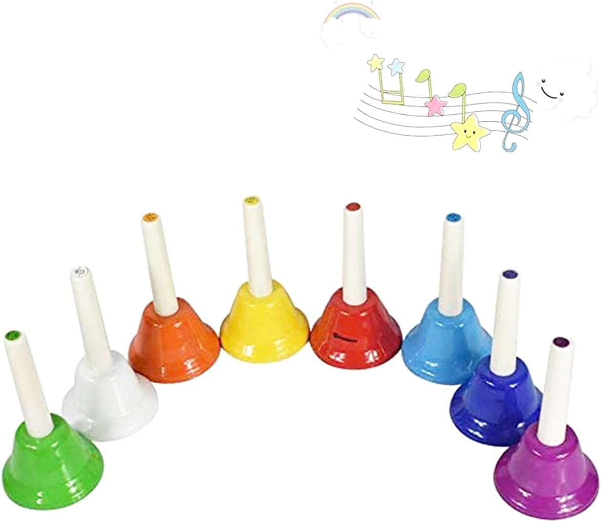 Amazon.com: Handbells, Hand Bells Musical Bells for Toddlers Children ...