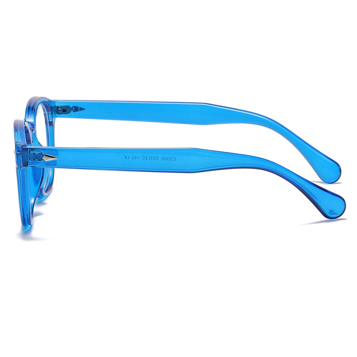 Snapklik.com : NIDOVIX Retro Round Blue Light Blocking Glasses For Men ...