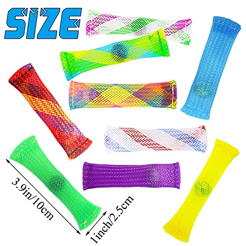 50 Pack Marble Mesh Fidget Toys,Sensory Stress RelieveToy,Marble and ...