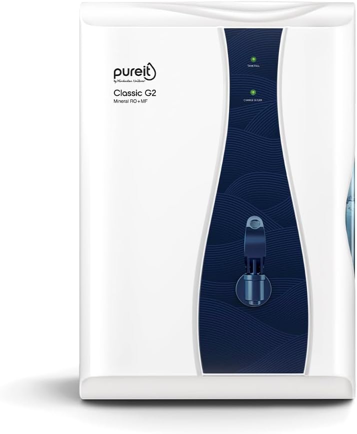 HUL Pureit Classic G2 Mineral RO+MF 6L Water Purifier - White : Amazon ...