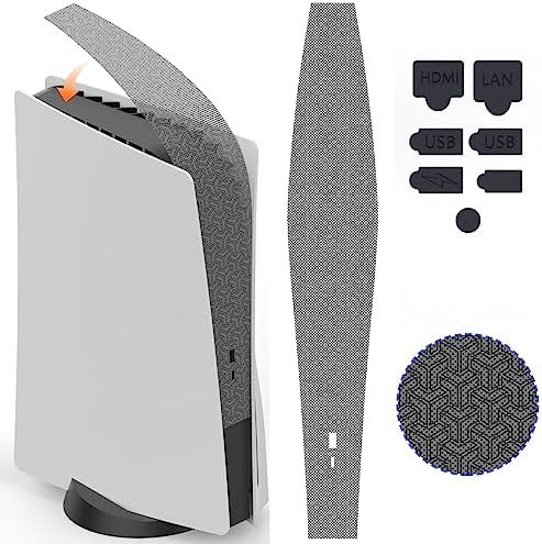 Amazon.com: Clear Acrylic Dust Cover for PS5, PS5 Case Cover Dust Proof ...