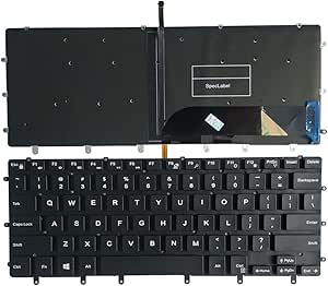 New Laptop Replacement Keyboard For Dell Inspiron 15 7558 7568 US Layout With BackLight : Amazon ...