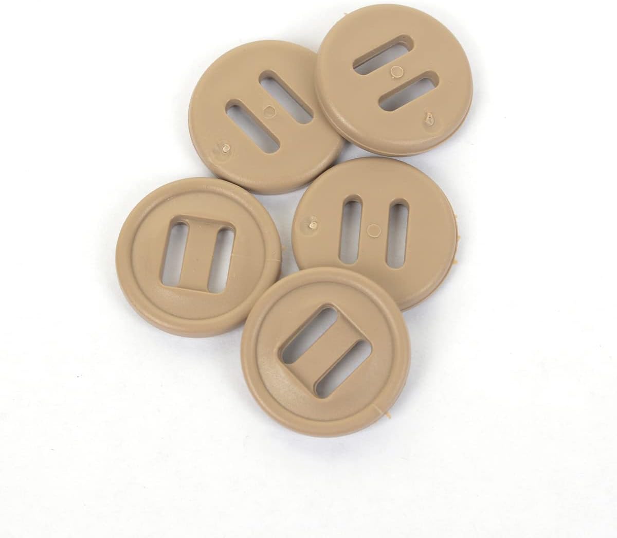 Amazon.com: British Army Style Slotted Buttons - Khaki (10)