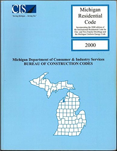 Michigan Residential Code 2000: MI Depart. of Consumer: Amazon.com: Books