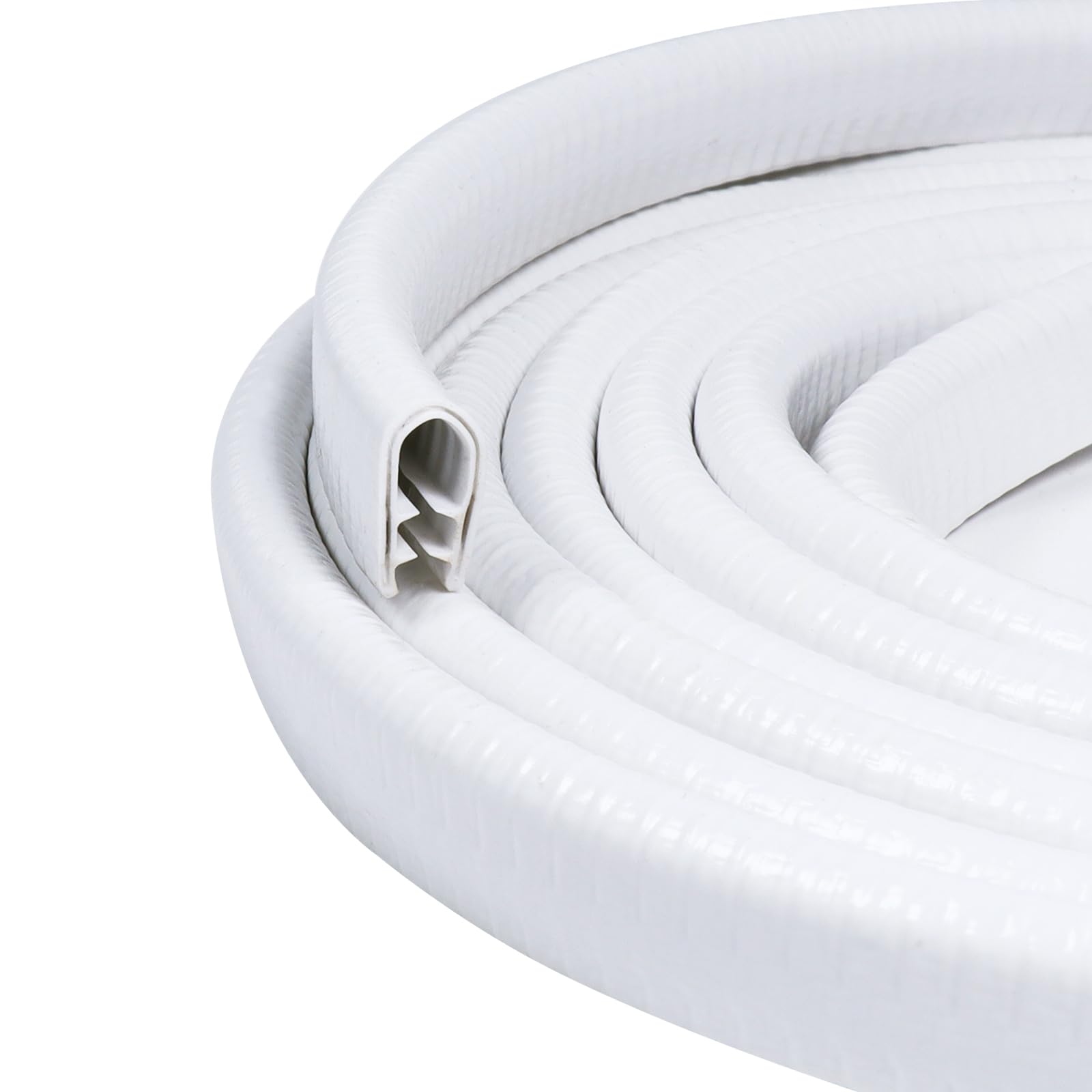 Amazon.com: GoldWheel White Edge Trim 26FT U-Channel Rubber Seal Edge ...