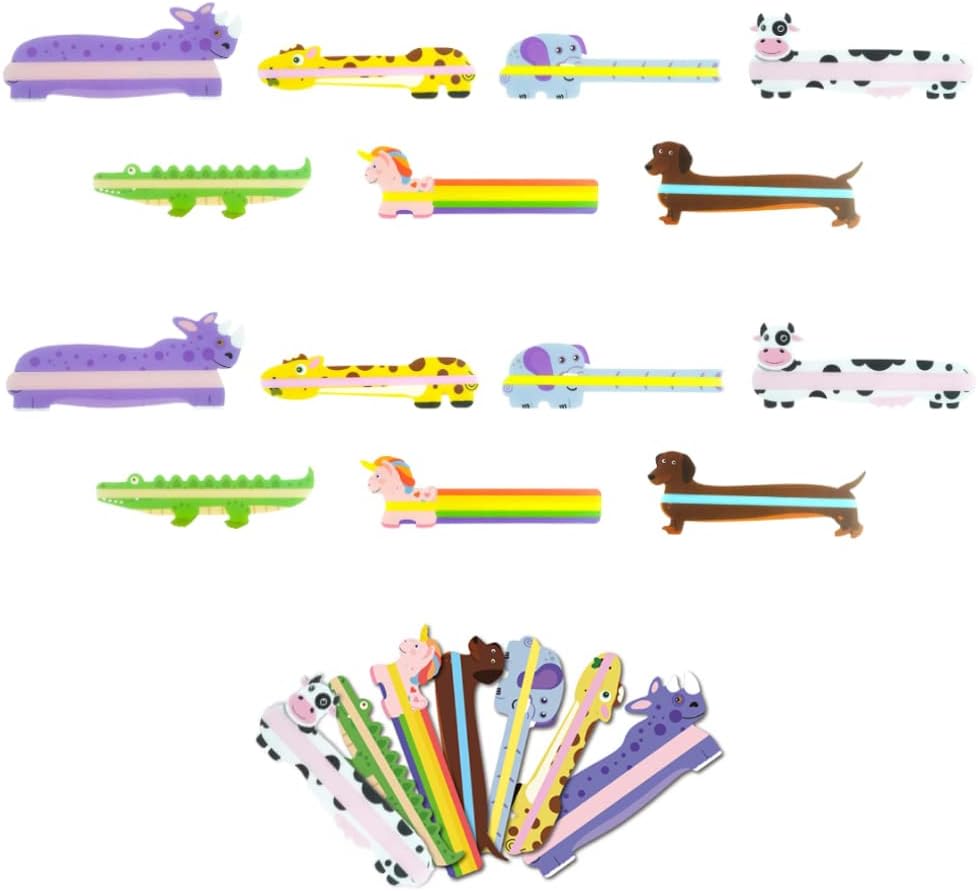 21 Pcs Reading Guided Strips Highlight Bookmarks Reading Tracking ...