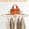 Amazon.com: ZOUXIKOU Round Clothes Rack, Floor Standing Rotatable ...
