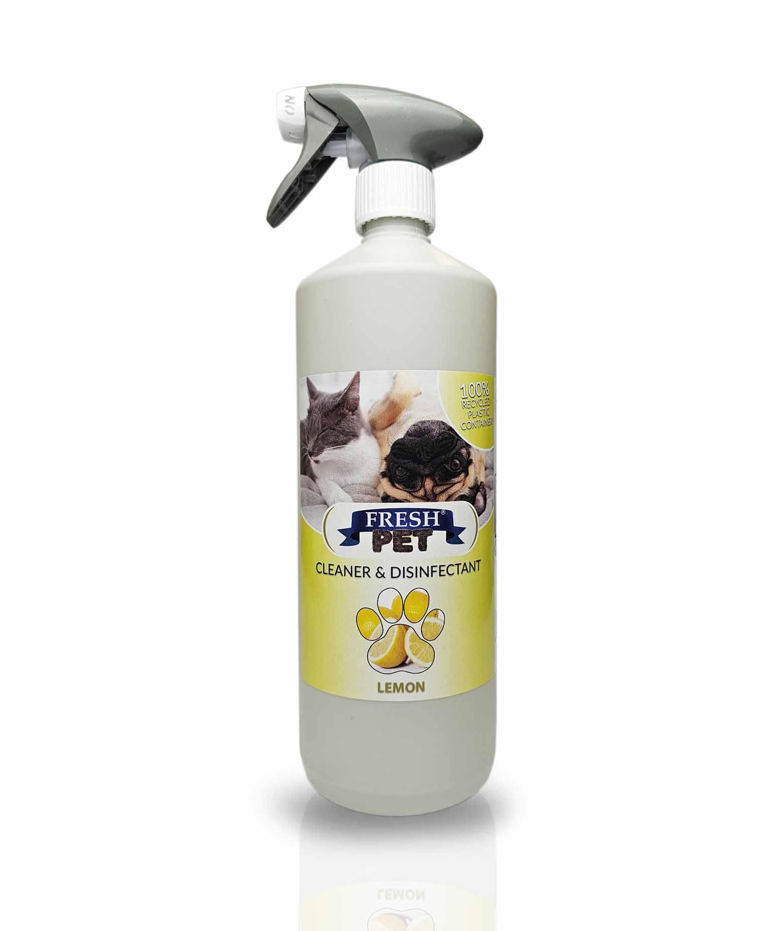 Trade Chemicals Pet Disinfectant 1L Spray 100% Recycled Bottle ...