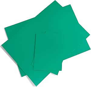 4 Stück Linoldruck Platte, Grün Linolplatten für Linolschnitt, Linoleum ...