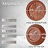 FASONLA Furniture Risers Solid Natural Wood Risers for 4 Bed Risers ...