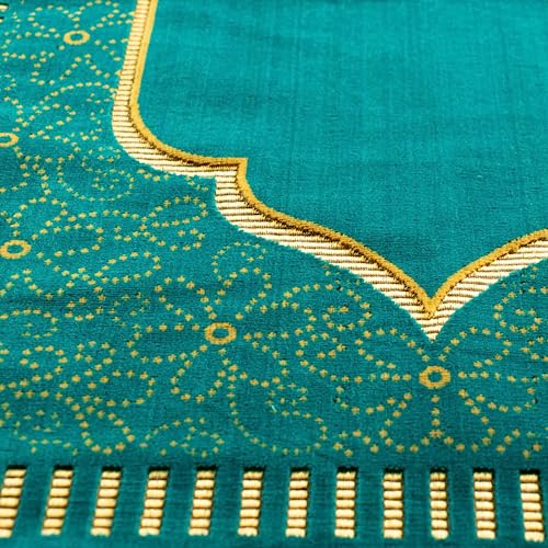 homeart Muslim Prayer Rug, Soft Plush Thin Islamic Prayer Mat, Janamaz ...