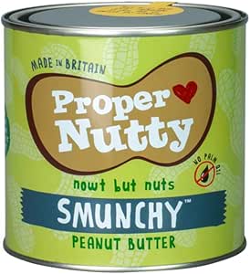 Proper Nutty Smunchy Peanut Butter Nowt but Nuts (Multipack 2x1kg ...