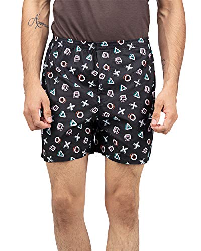 Buy Whats Down Black Playstation Boxers | Boxer Shorts for Men with ...