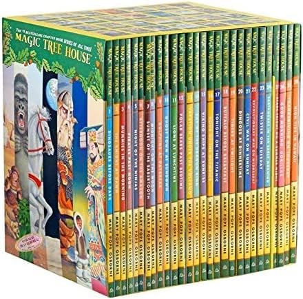 Una Biblioteca de la Colección Original de Casa del Árbol Mágico 1-28 ...