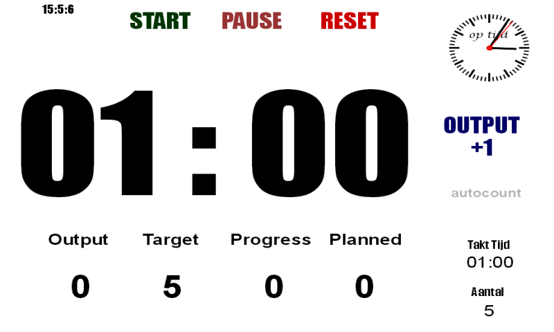 Tact Clock - Demo - App on Amazon Appstore