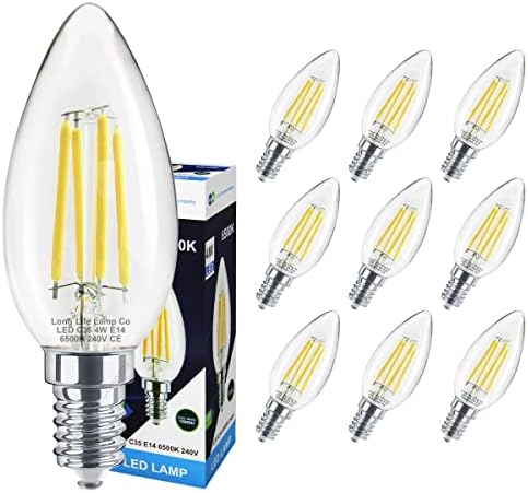 tuare E14 LED Light Bulb, 4W 400 Lumens E14 LED Light Bulb Cool White ...