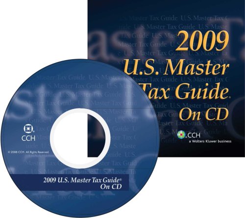 Amazon.com: U.S. Master Tax Guide on CD (2009): 9780808019046: CCH Tax ...